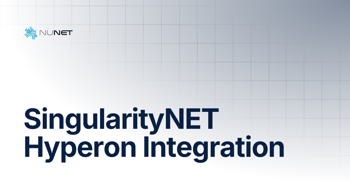 SingularityNET Hyperon Integration | NuNet Documentation